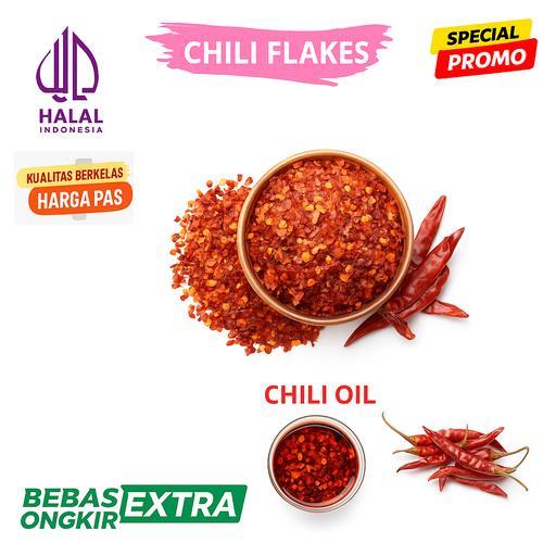 CABE KASAR KERING 1 KG - DRY CHILI FLAKE - CHILLI IMPORT HALAL - Shop ...