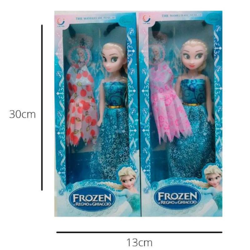 COD MAINAN BONEKA FROZEN ADA BAJU LENGKAP SET / MAINAN ANAK PEREMPUAN ...