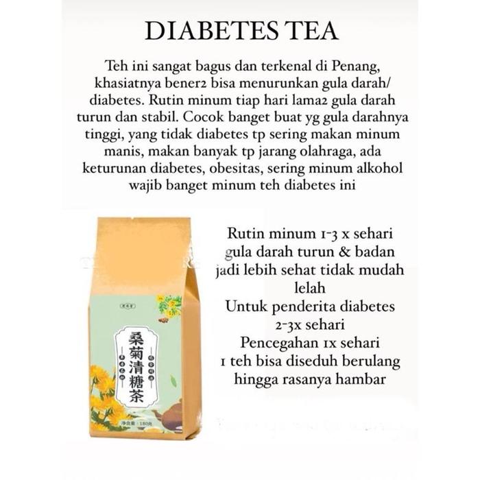 Jual CHENG WOH DIABETES TEA MULBERRY CHRYSANTEMUM SUGAR CLEARING TEA ...