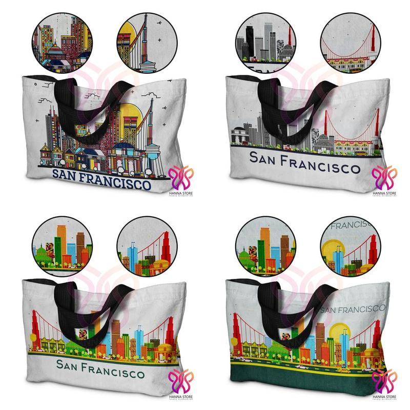 Tas Tote Bag merchandise Amerika San Francisco Phoenix - Shop | Tokopedia