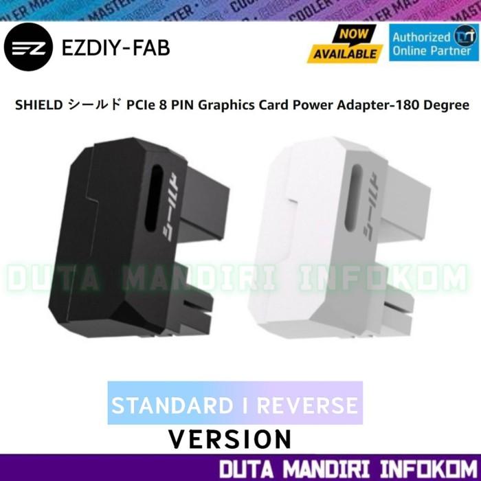 EZDIY FAB SHIELD Series 8 Pin PCIe GPU Power Adapter 180-Degree - Shop ...