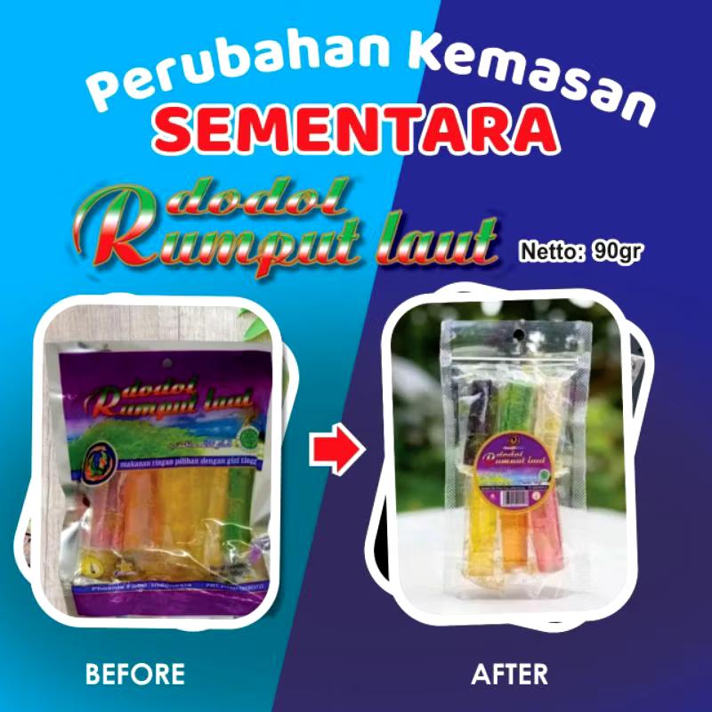 Ready Dodol rumput laut 90grm - Shop | Tokopedia