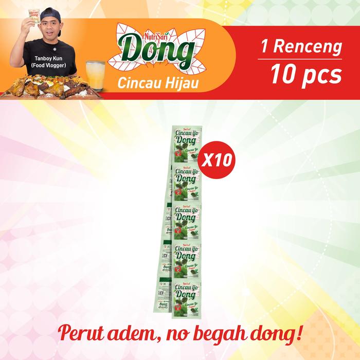 Jual Nutrisari Dondong Minuman Serbuk dengan Vit C - Rasa Cincau Hijau ...