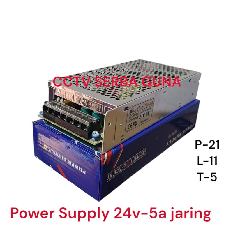 power suplay 5a 24v power supplay 24volt 5 a - Shop | Tokopedia