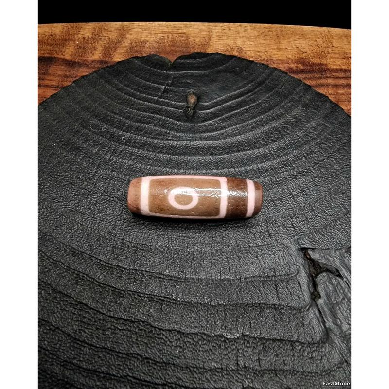 Batu Akik Dzi Blood Jade Bumi 2 Mata Blessed Tua Tibet Relation - Shop ...