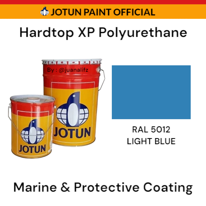 Jual Jotun Hardtop XP RAL 5012 LIGHT BLUE 5 Liter - Jakarta Barat ...