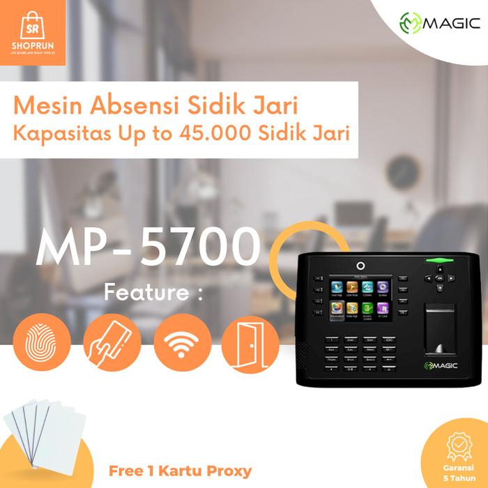 Mesin Absen dan Akses Kontrol Magic MP5700 Fingerprint RFID - Shop ...