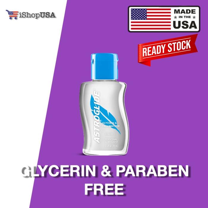 Jual Astroglide Glycerin & Paraben Free 2.5 oz - Personal Lubricant ...