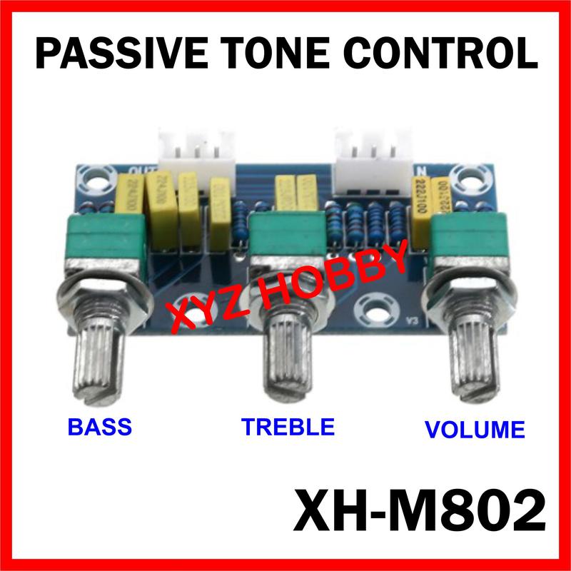 XH-M802 Passive Tone Control Tone Kontrol Pasif Volume Treble Bass Low ...