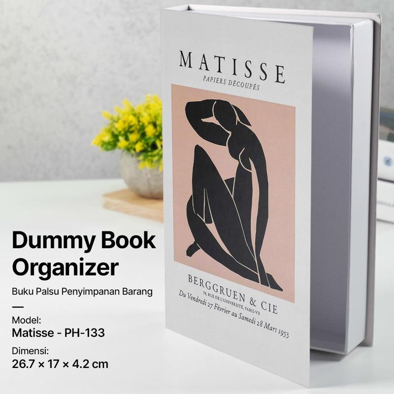 Buku Pajangan Penyimpanan Barang Dummy Book Organizer Matiss - Shop ...