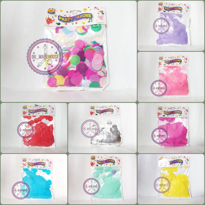 Jual Kertas warna - kertas isi balon - confetti kertas - confetti tabur ...