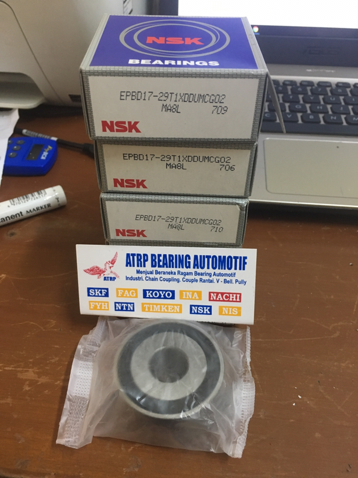 Jual BEARING TENSIONER TOYOTA INNOVA FORTUNER HILUX DIESEL 2KD EPBD17 ...