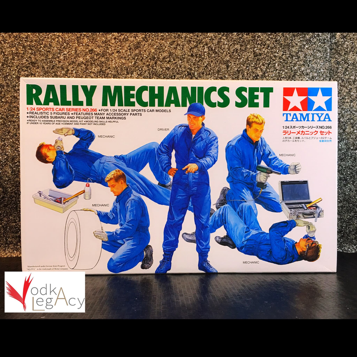Jual Tamiya 1/24 Sports Cars Rally Mechanics Staff Set Model Kit Mokit ...