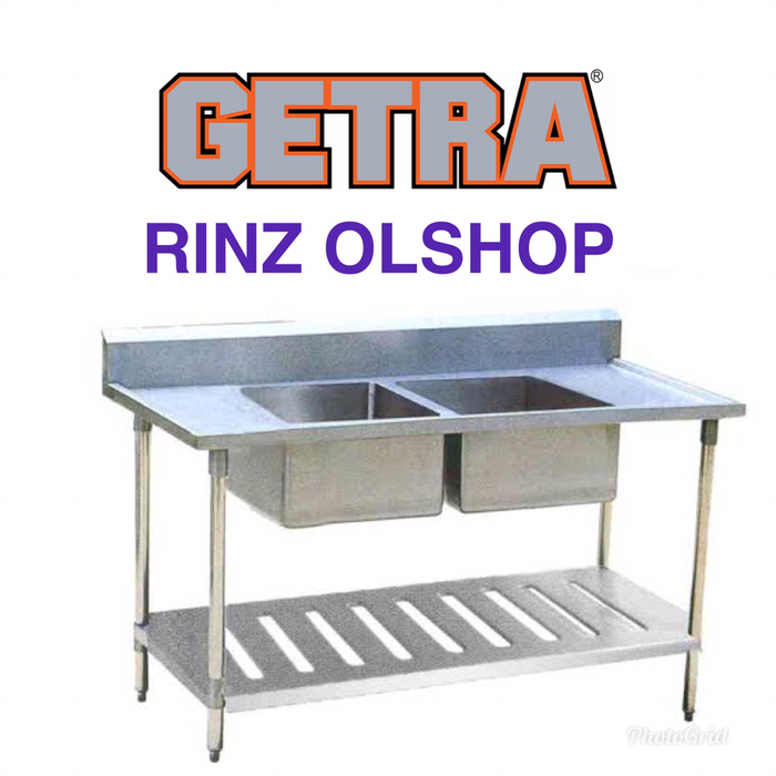 Jual GETRA SINK TABLE DST-1855 MEJA WASTAFEL STAINLESS DST 1855 ...