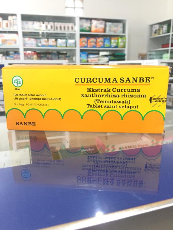 Curcuma Sanbe Strip Isi 10 Tablet - Shop | Tokopedia