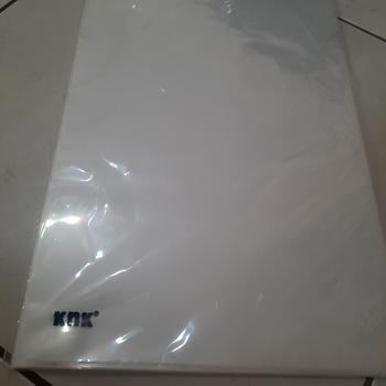 (1 Pcs) Map L FOLDER ONE F4 Clear Sleeve Folio Putih Bening Clear ...