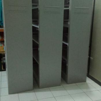 RAK BUKU PERPUSTAKAAN 2 MUKA 5 RUANG RIONE AD-012 TKDN - Shop | Tokopedia