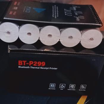 Kertas Thermal 58mm uk 40 Diameter 40mm Struk Nota Thermal Papper ...