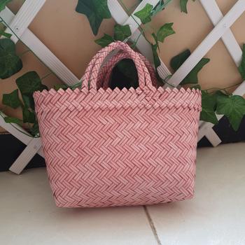 Tas Anyaman Plastik POLOS KECIL / Tas Souvenir Parcel / Tas Hampers ...