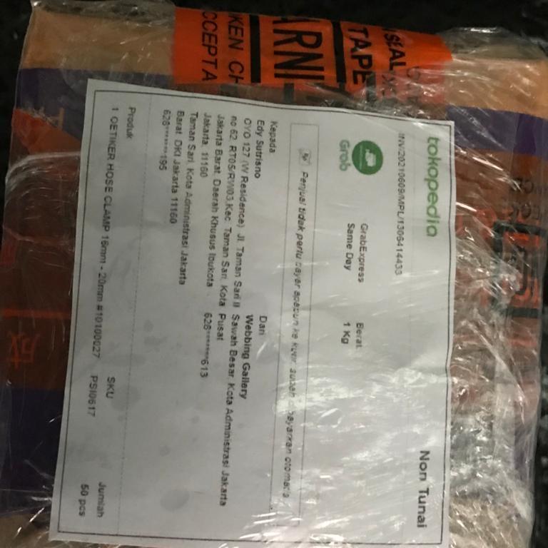 OETIKER HOSE CLAMP 16mm - 20mm #10100027 - Shop | Tokopedia