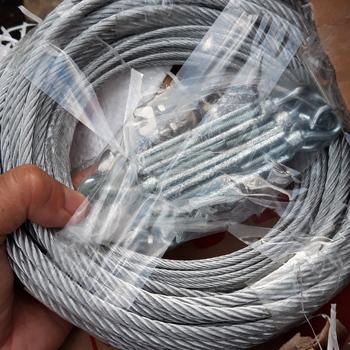 POWERTEC Wire Rope / Kawat Seling Baja 6x12 7FC 3mm Galv - - Shop ...