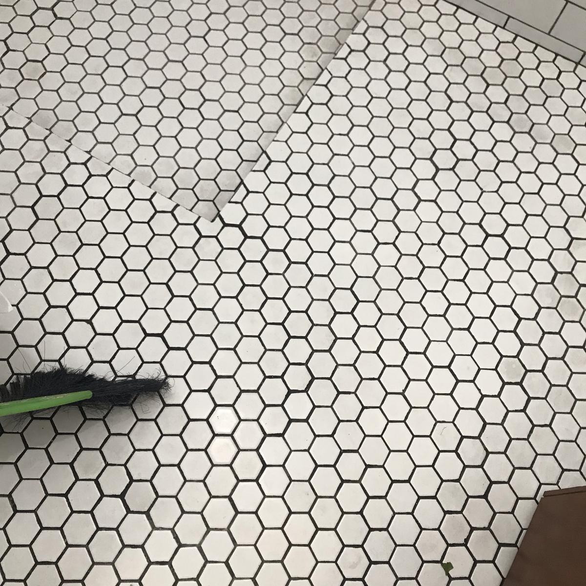 Mosaic Hexagonal Putih Doff | HEX 2 1010 - Shop | Tokopedia