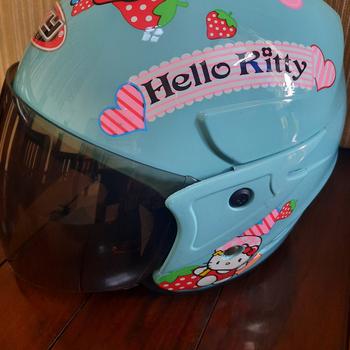 Helm anak murah SNI Hello kity - Shop | Tokopedia