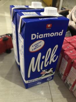 Diamond Milk UHT Full Cream 1 Liter - Shop | Tokopedia