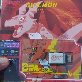 BANDAI DiM Card Digimon Tamers Set EX2: Guilmon - Shop | Tokopedia