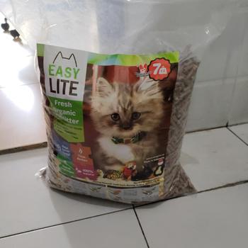 Easy Lite Wood Pellet Cat Litter 7kg - Pelet Kayu Untuk Kucing - Shop ...