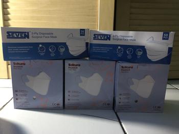 Masker Sakura Duckbill 3ply isi 50pcs by Seven - Shop | Tokopedia