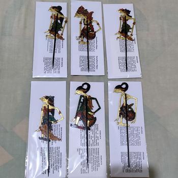 Wayang kulit pembatas buku gagang bambu - Shop | Tokopedia