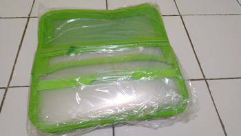 Map Plastik Kancing 2 Jaring Folio/ School Bag / Kantor & Sekolah ...
