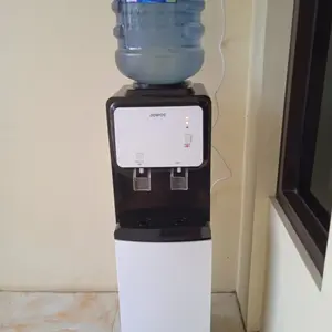 DENPOO DISPENSER MERAH DAN PUTIH GALON ATAS SERTA RAK BAWAH - DDK1101 ...