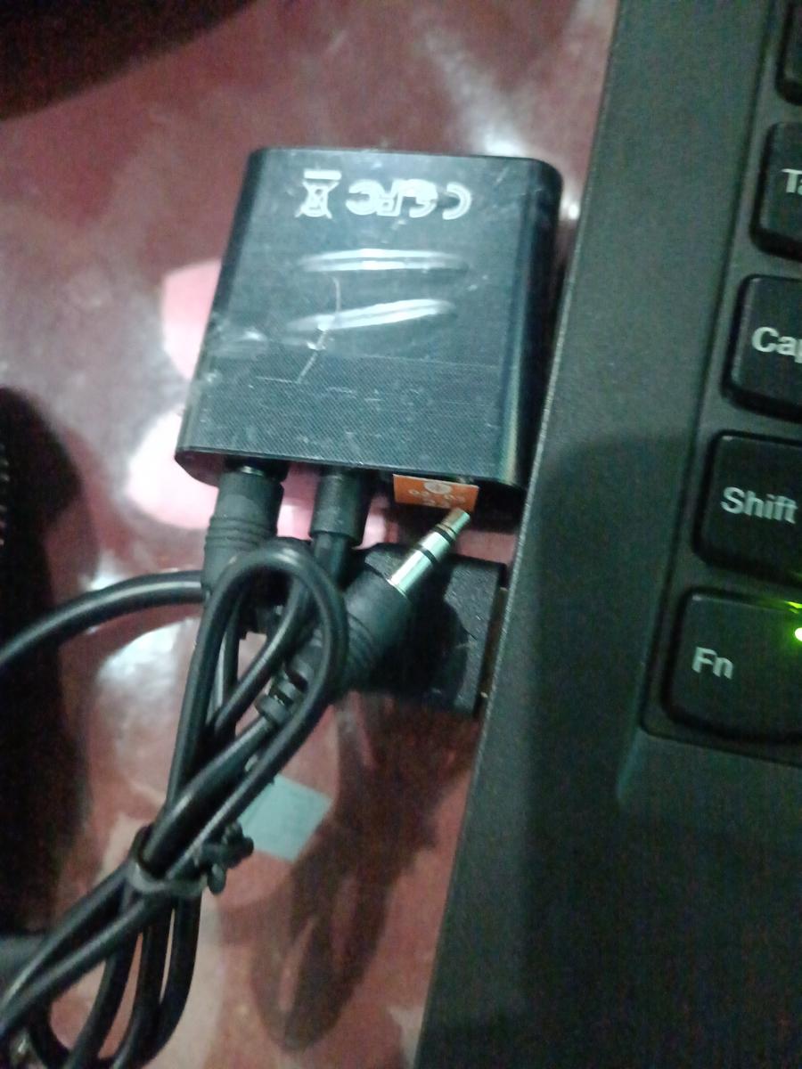 Converter Kabel HDMI to VGA + Audio Aux - Shop | Tokopedia