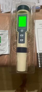 5 In 1 Alat Ukur Uji Kualitas Air PH TDS Salinity EC Suhu EZ-9909SP ...