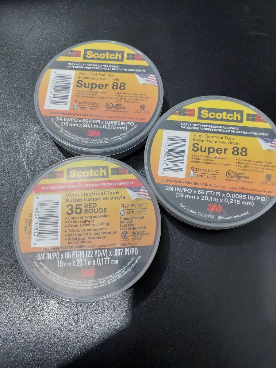 3M Scotch 35 Vinyl Tape Merah - Shop | Tokopedia