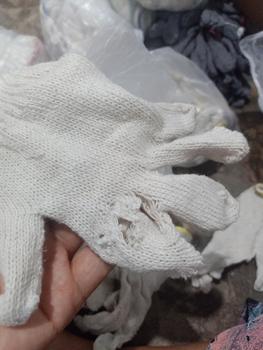 Sarung Tangan Kain Baru Reject/Sarung Tangan Rajut Warna Tidak - Shop ...