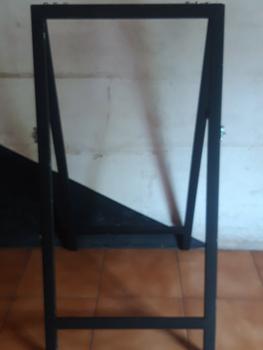 standing banner besi / stand banner / frame spanduk / papan iklan ...