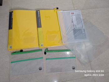 MAP L FOLDER PLASTIK DOKUMEN SLIP A4 CLEAR SLEEVE PUTIH BENING - Shop ...