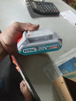 Paket baterai lithium-ion cordless battery TOTAL TFBLI20011 20V/2.0Ah ...