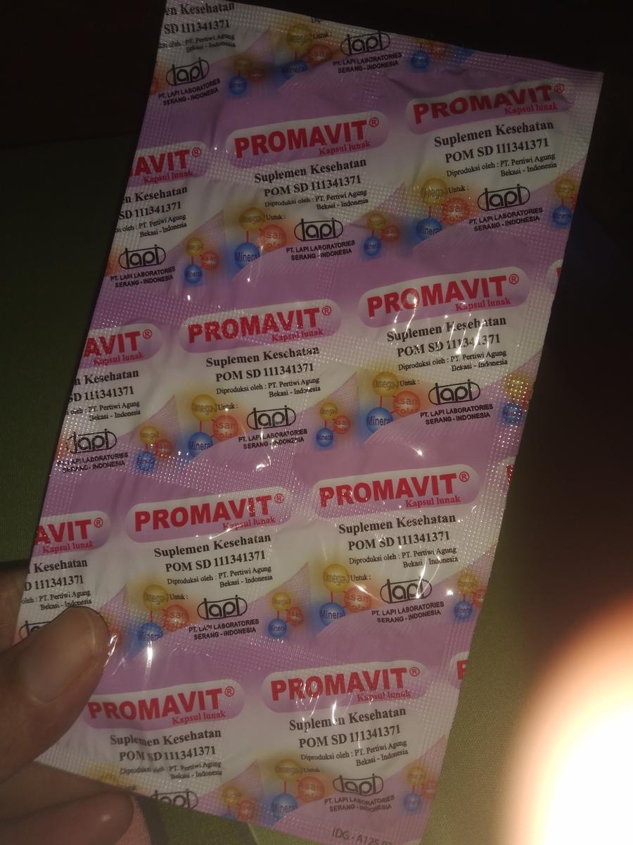 Promavit Memelihara Kesehatan Ibu Hamil & Menyusui (10 Kapsul) - Shop ...