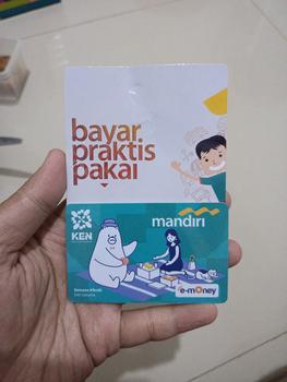 PALING MURAH! e-Money Mandiri New Berbagai Desain eMoney eToll - Shop ...