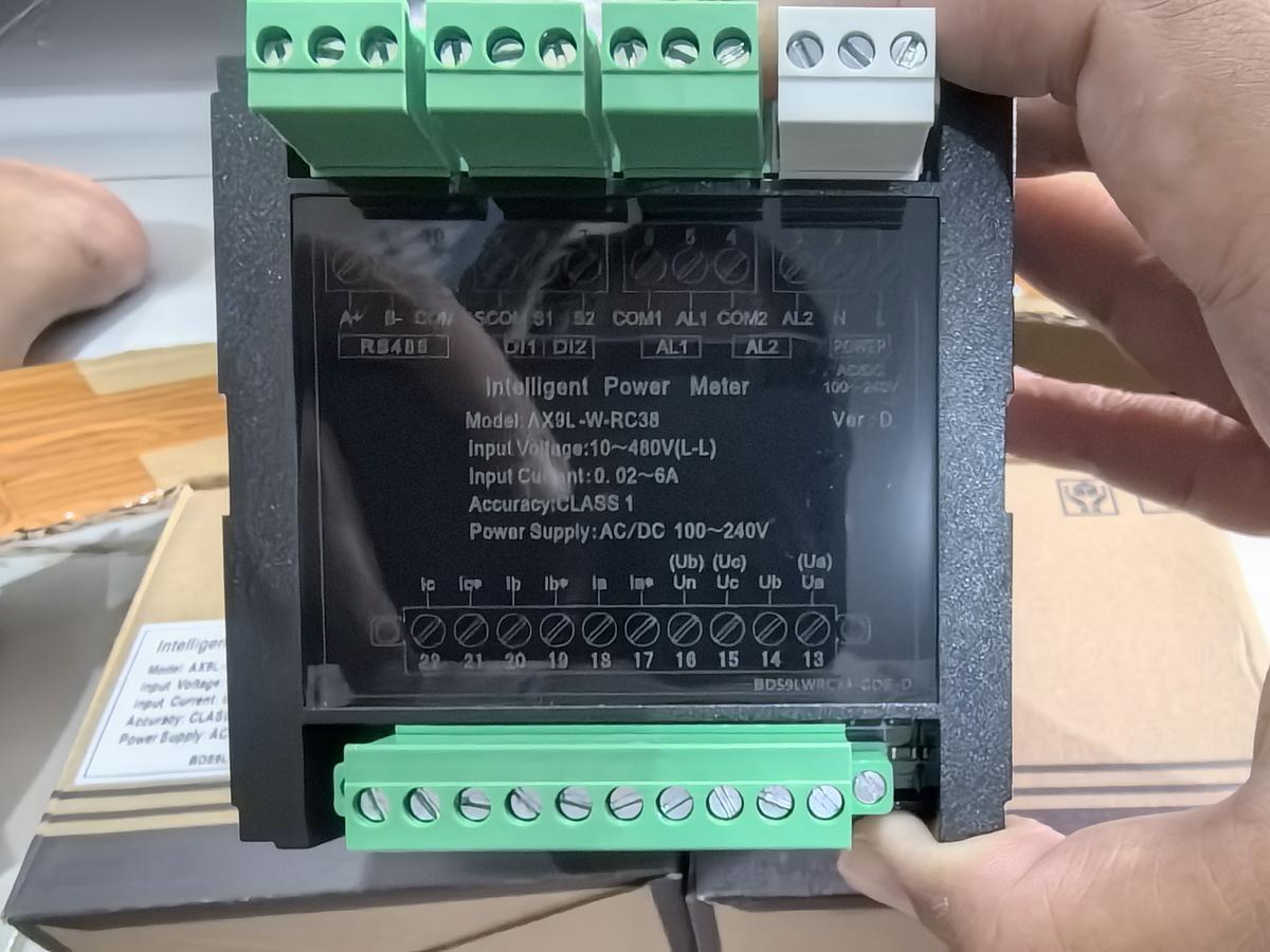 POWER METER AX9L-W-RC38 MODBUS RS485 (3PHASE) RENATTA - Shop | Tokopedia