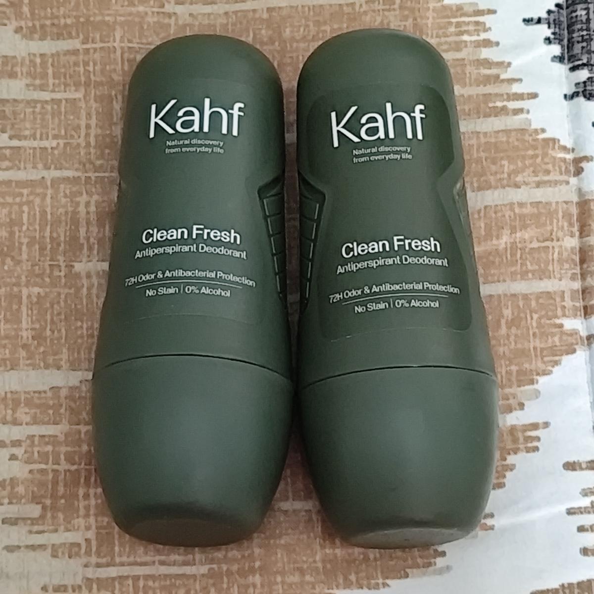 kahf clean fresh antiperspirant deodorant roll on 45ml - Shop | Tokopedia