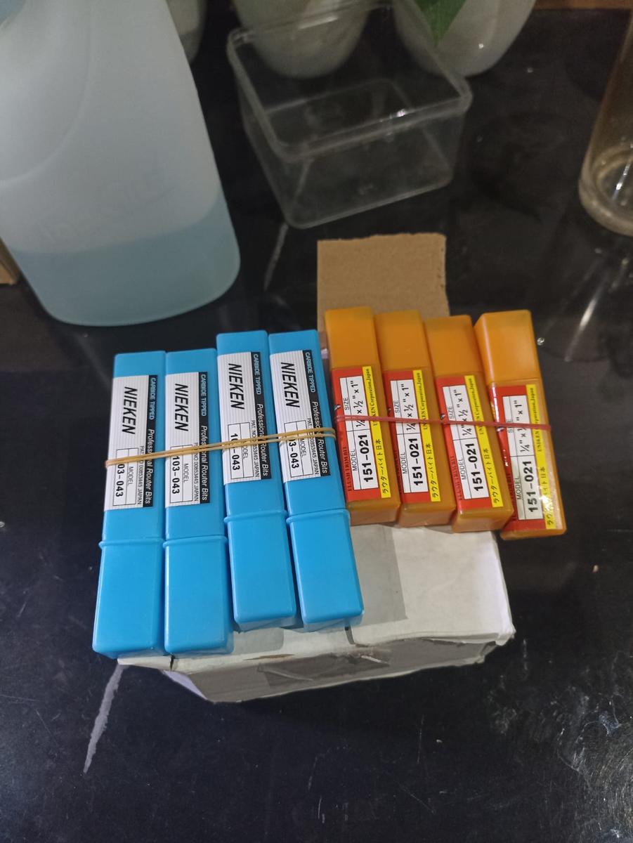 NIEKEN Router Bits 103-043 ( Mata Profil Lurus / Straight Bit 11mm ...