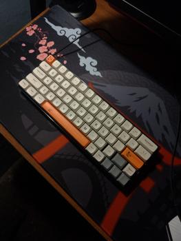 DSA Blank Keycaps PBT Mechanical Keyboard Cap Homing Blind Penanda ...