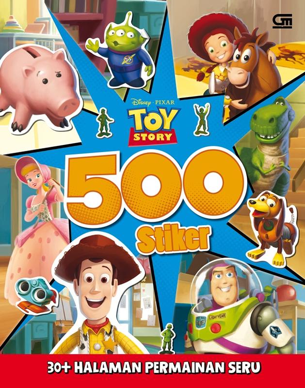 Buku Toy Story 500 Stiker - Shop | Tokopedia