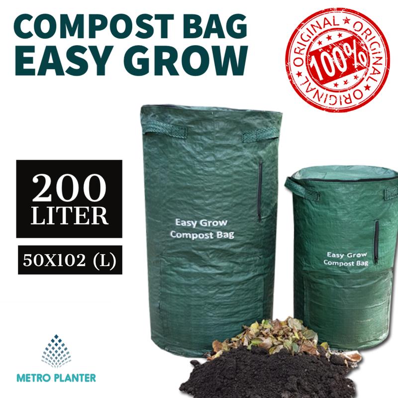 Kantong Kompos Compost Bag Original Easy Grow 200 Liter dengan - Shop ...