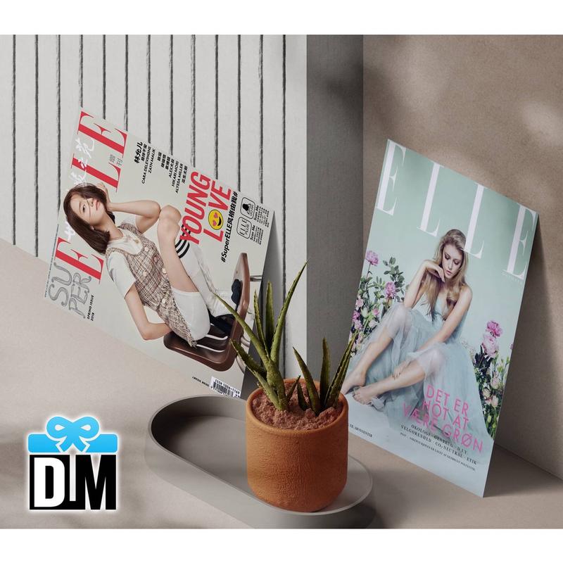 Kertas Poster/Props Foto Magazine Fotografi Dekorasi CoverMajalah ...